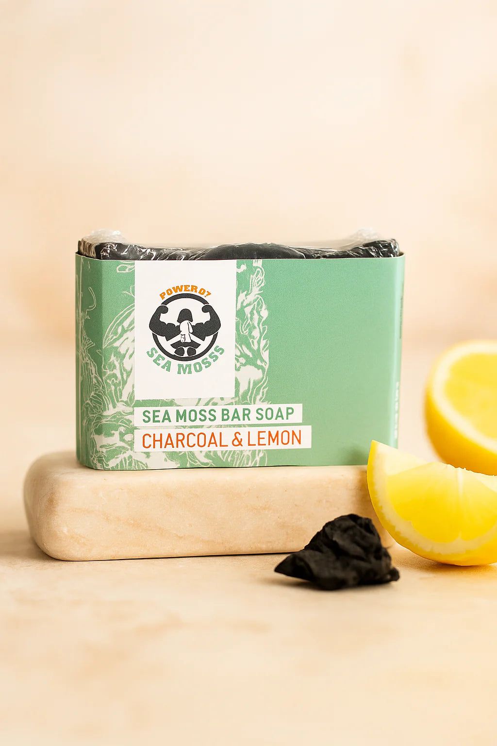 Lemon & Activated Charcoal Sea Moss Soap – Power of Sea Moss